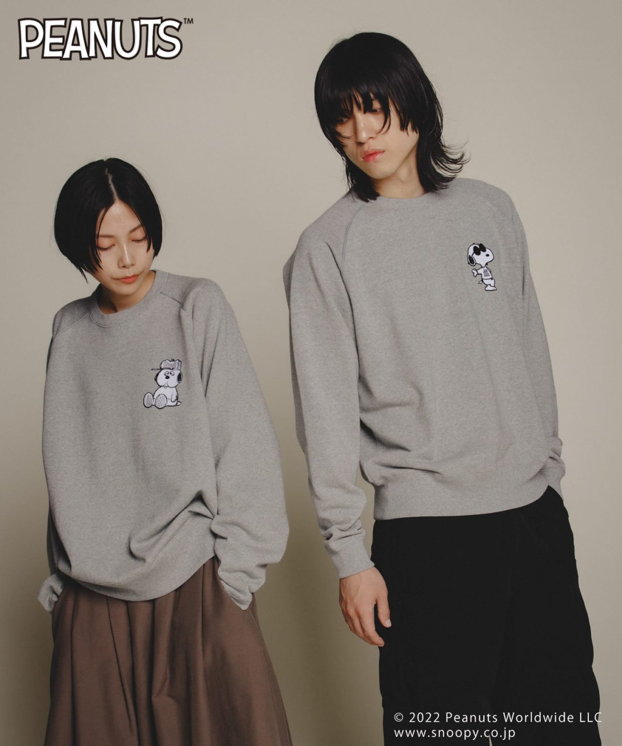 ルーズなシルエットが URBAN RESEARCHのPEANUTSオリジナルスウェット | CHARADINATE（キャラディネート）