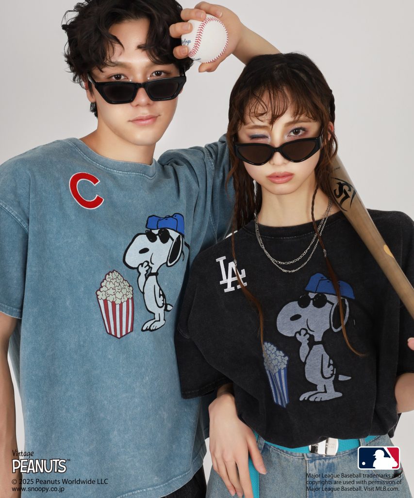 DOUBLE NAMEの【MLB×PEANUTS COLLECTION】 | CHARADINATE（キャラディネート）